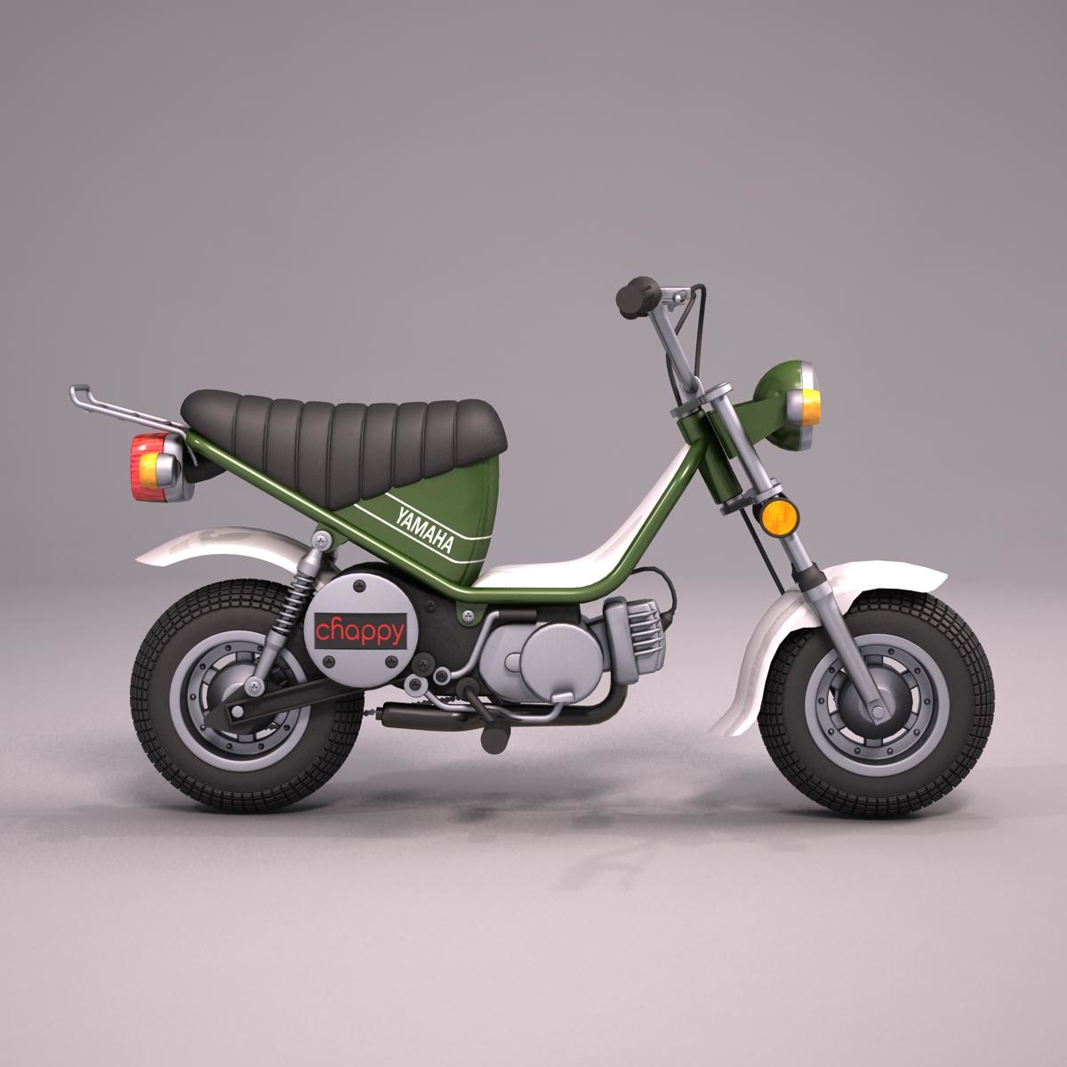 3d model of yamaha chappy 2010