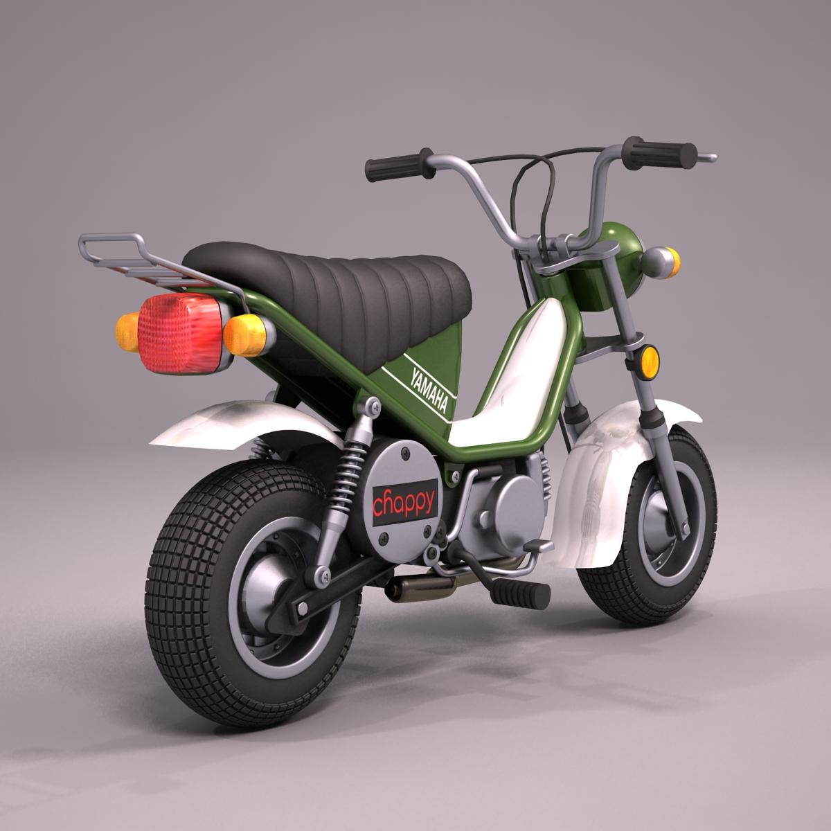 3d model of yamaha chappy 2010