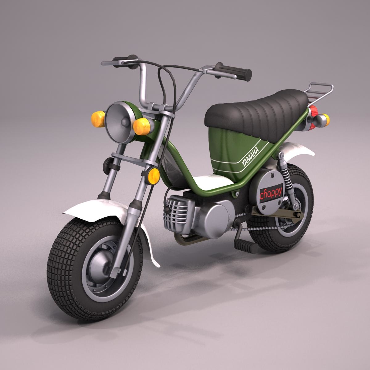 3d model of yamaha chappy 2010