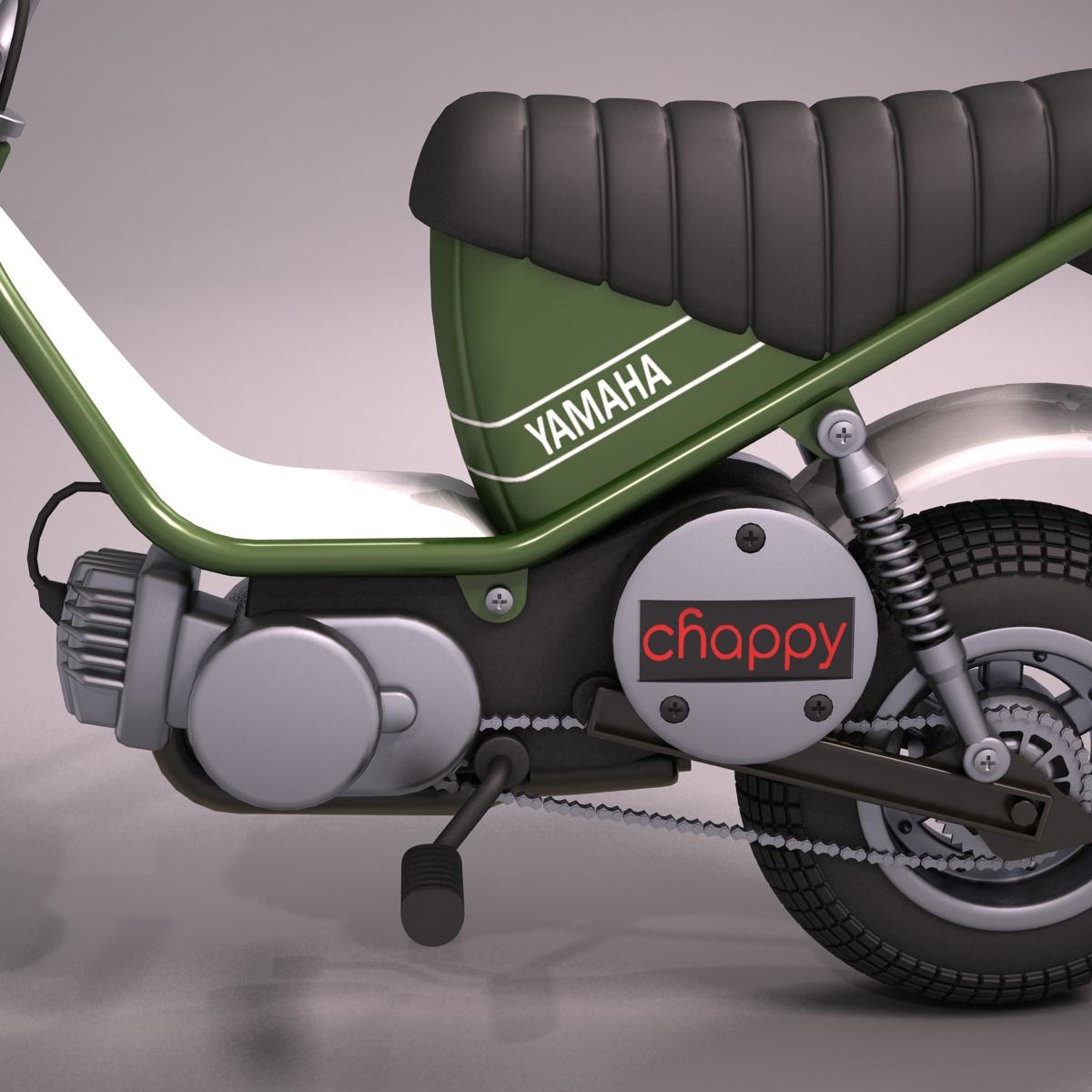 3d model of yamaha chappy 2010