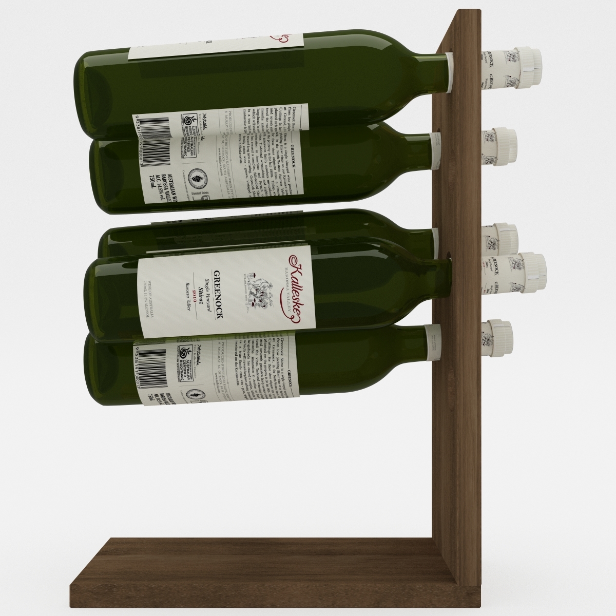 3d model wine rack