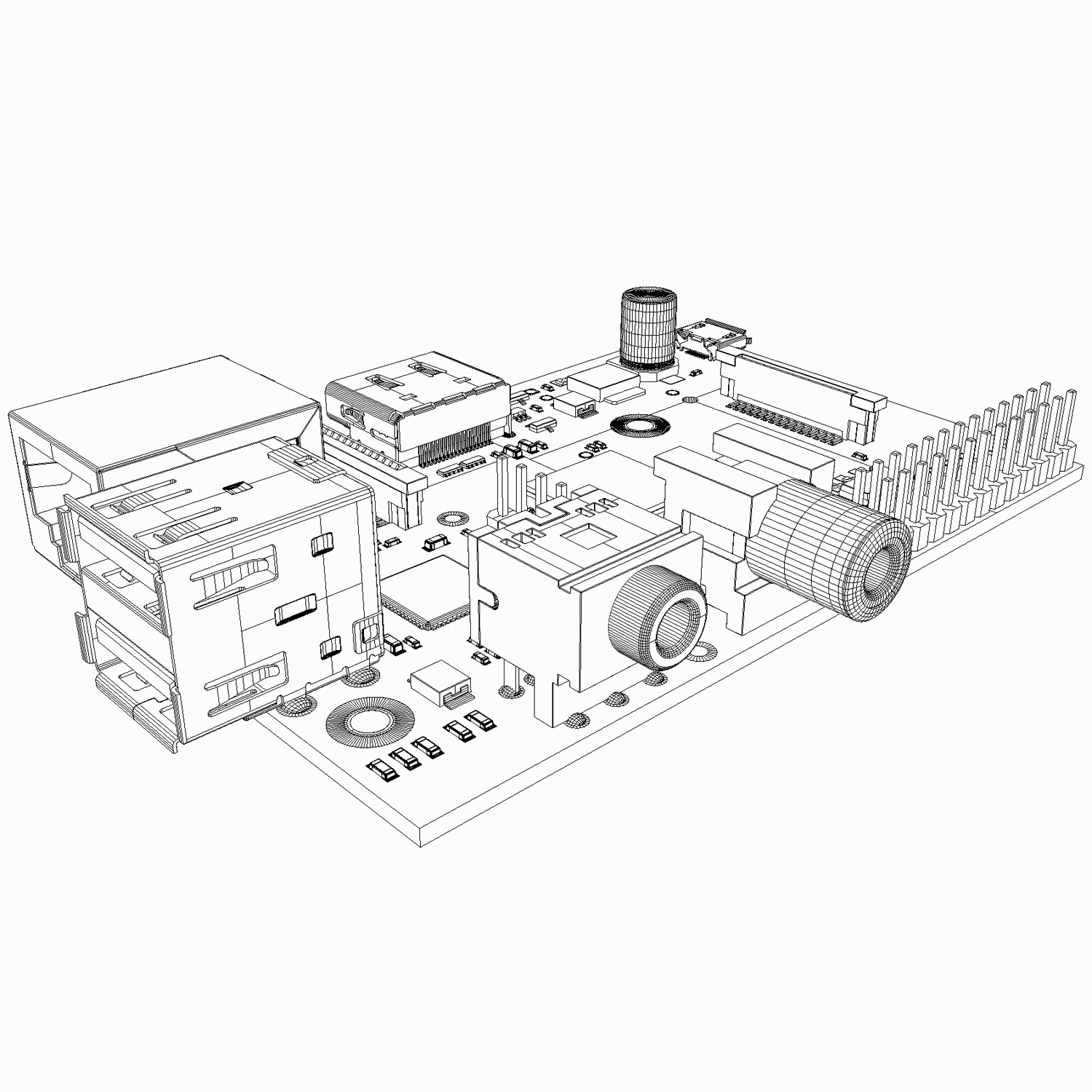 Pc Raspberry Pi X 