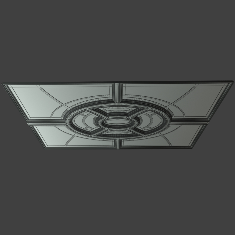 3dsmax beam ceiling