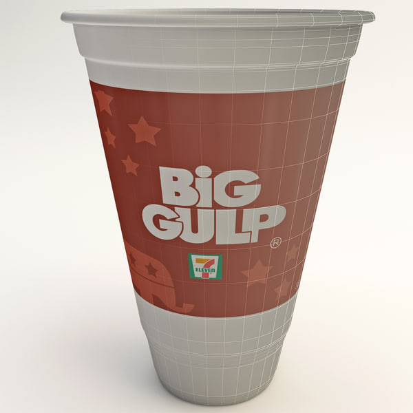 3d big gulp model
