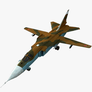 Sukhoi Su-24 3D Models for Download | TurboSquid