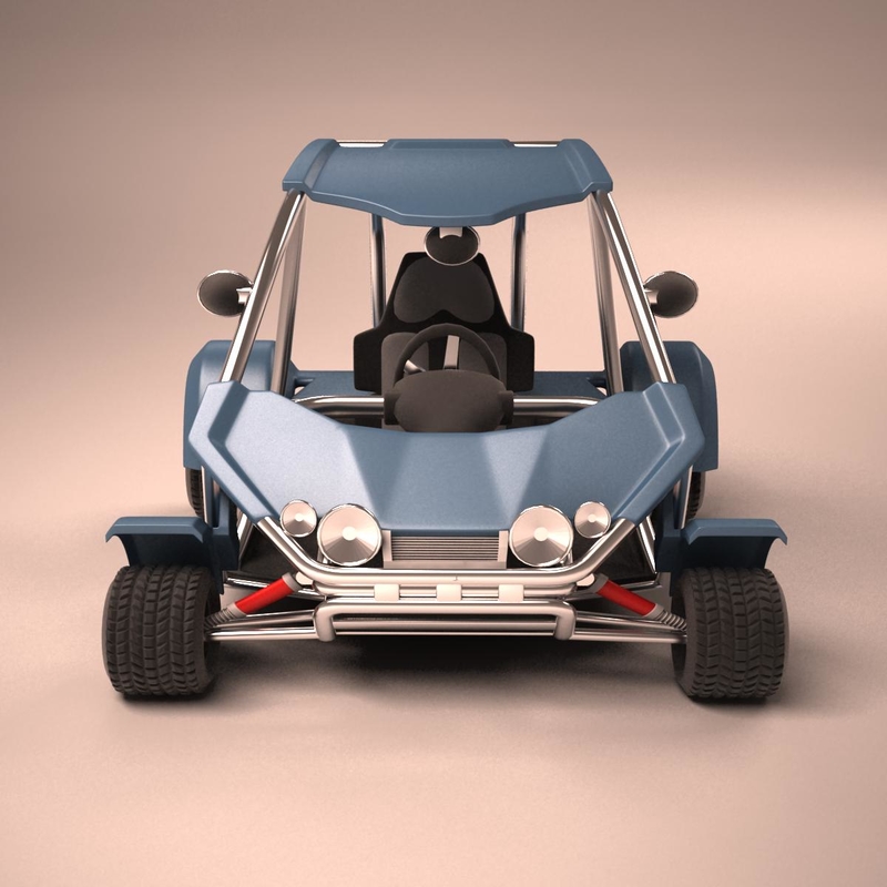 buggy cartoon 3d 3ds