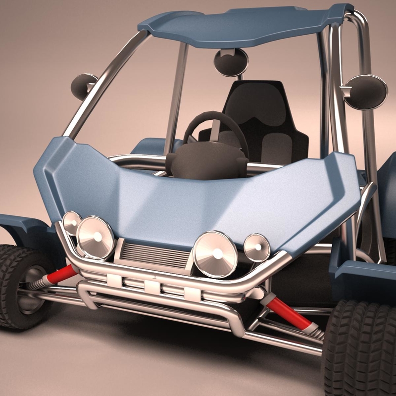 buggy cartoon 3d 3ds
