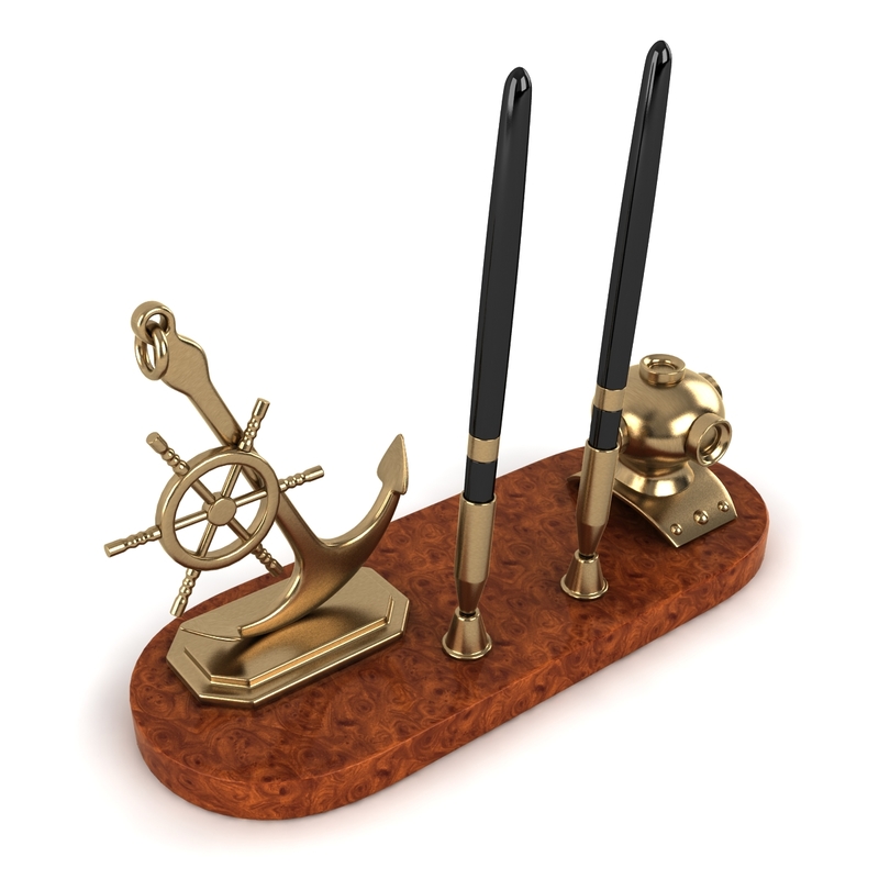 3d nautical desk set