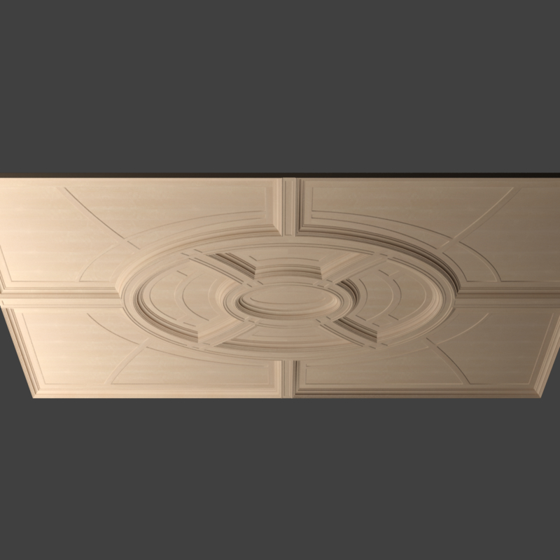 3dsmax beam ceiling