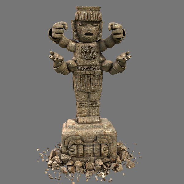 aztec v3 3d model