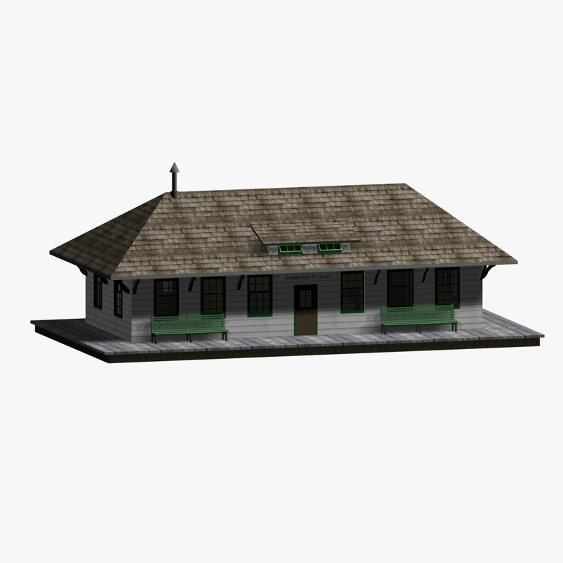 Railway Station 3D Models for Download | TurboSquid