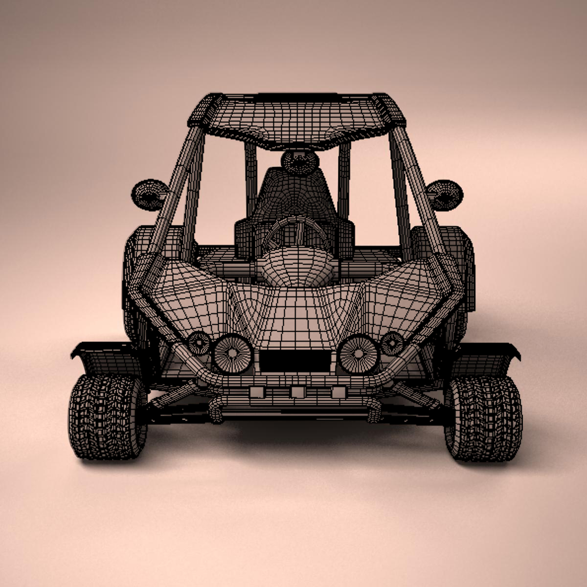 buggy cartoon 3d 3ds