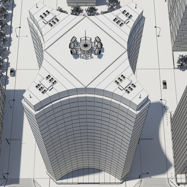 cityscape city 3d model