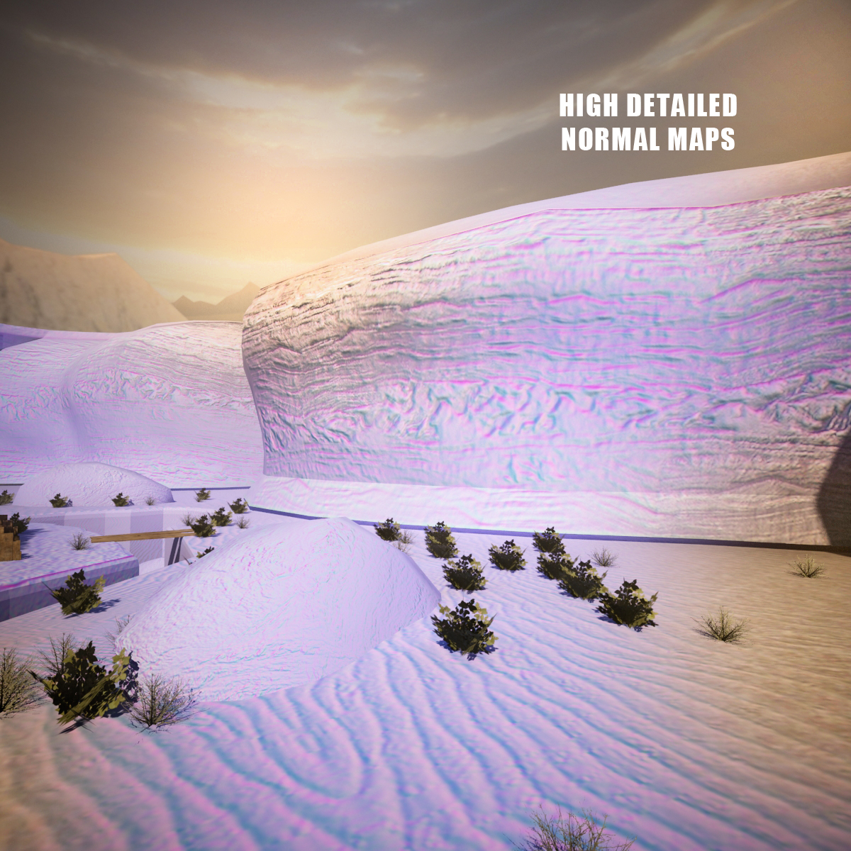 3ds max desert environment