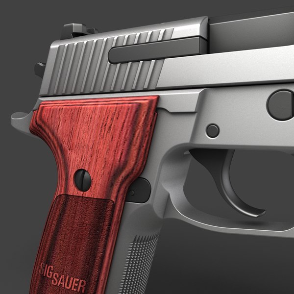 sig sauer p226 pistols 3d model