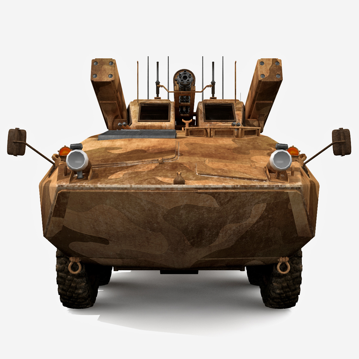 lav-ad air defense vehicle 3d model