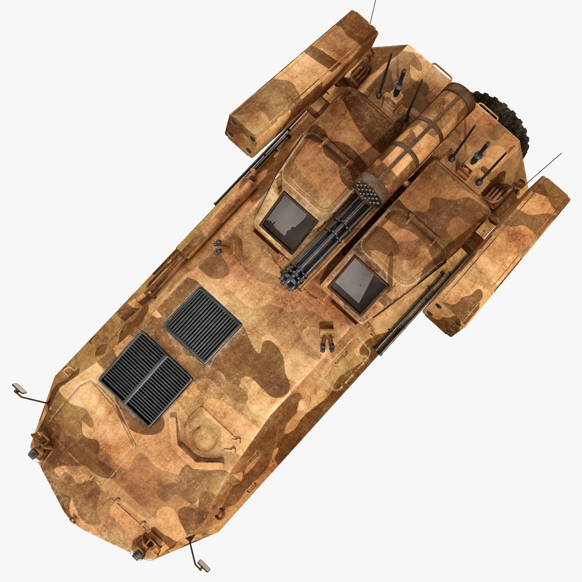 lav-ad air defense vehicle 3d model