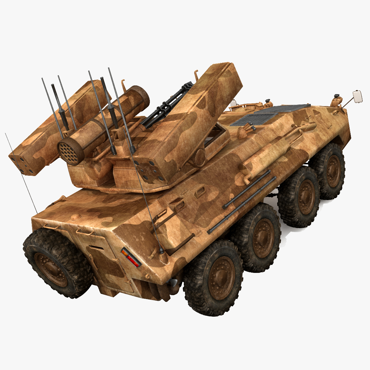 lav-ad air defense vehicle 3d model