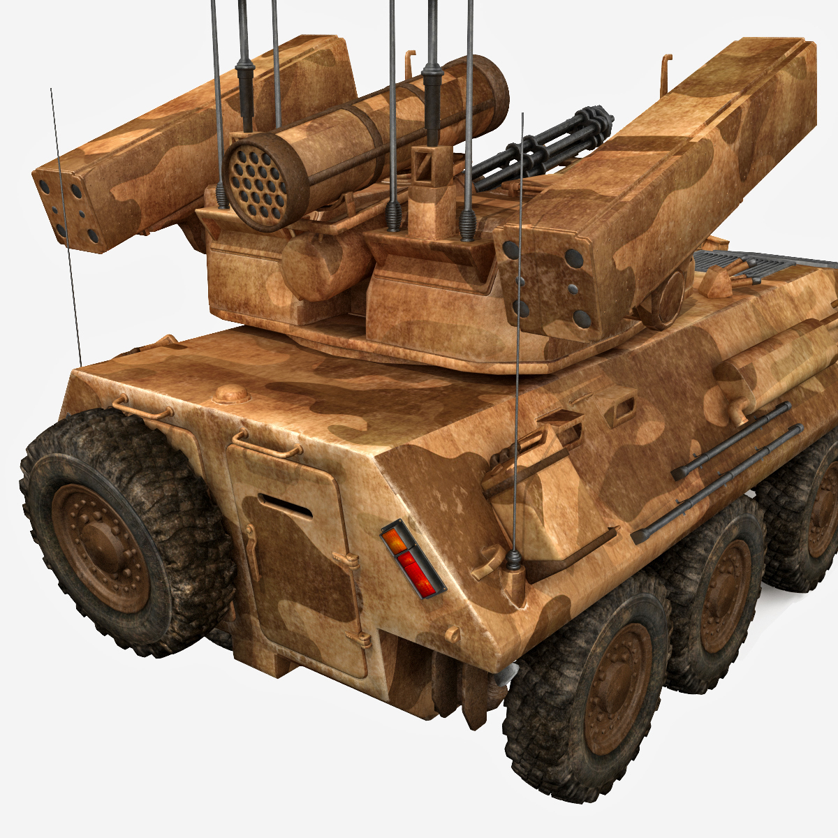 lav-ad air defense vehicle 3d model