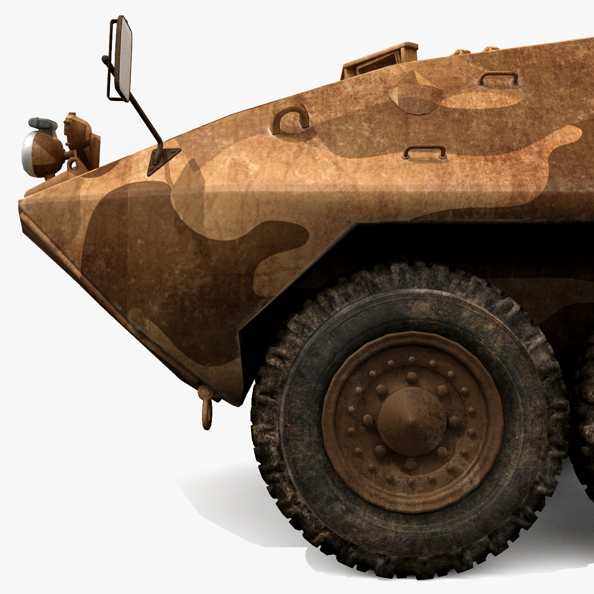 lav-ad air defense vehicle 3d model