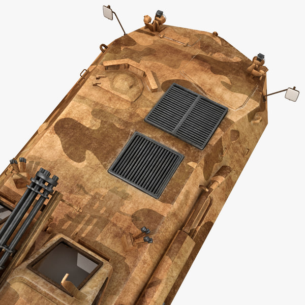 lav-ad air defense vehicle 3d model