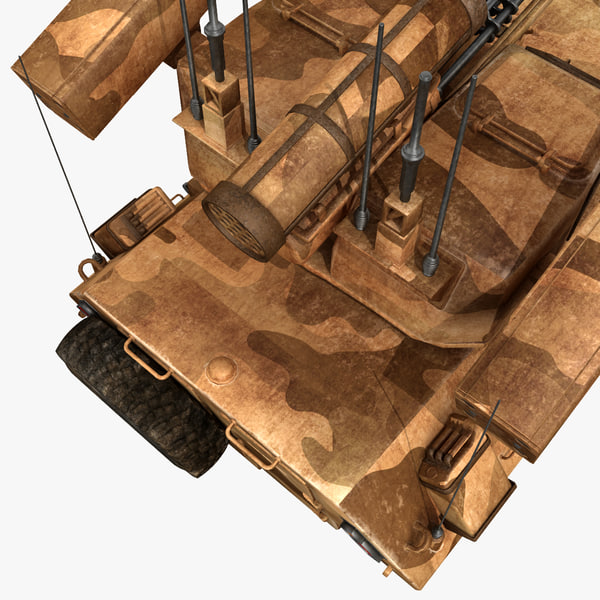 lav-ad air defense vehicle 3d model