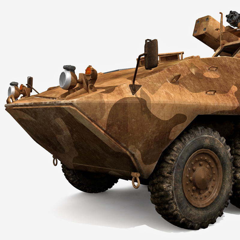 lav-ad air defense vehicle 3d model
