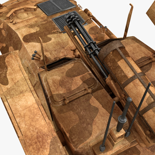 lav-ad air defense vehicle 3d model