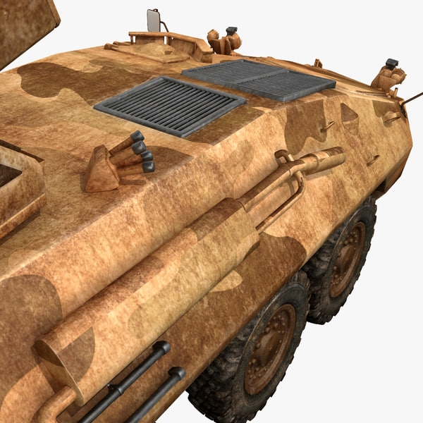 lav-ad air defense vehicle 3d model