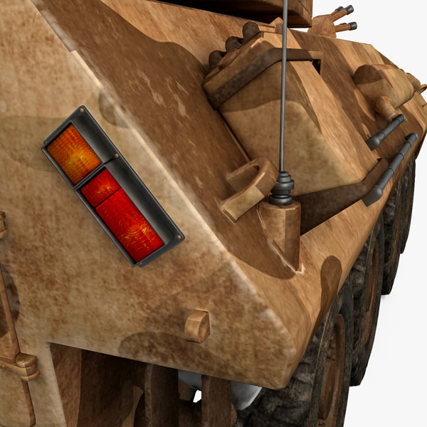 lav-ad air defense vehicle 3d model