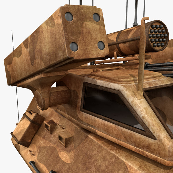 lav-ad air defense vehicle 3d model