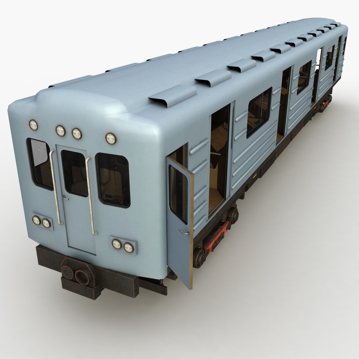subway 2 3d model