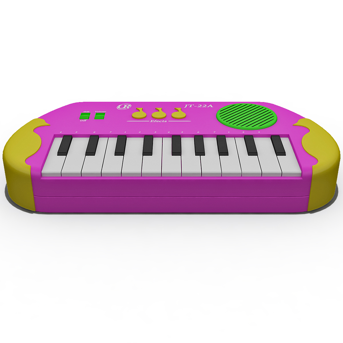 3ds max electronic toy keyboard
