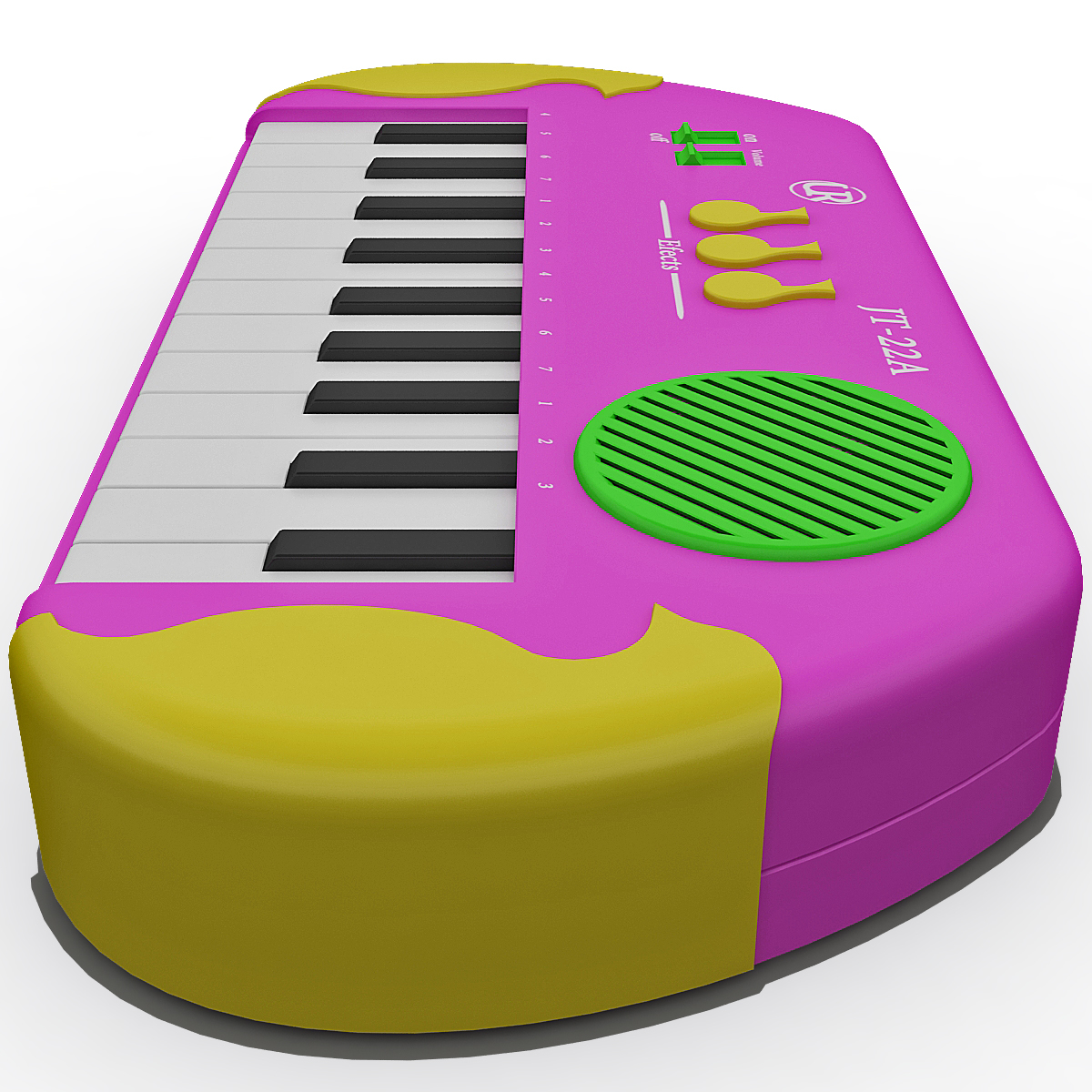 3ds max electronic toy keyboard
