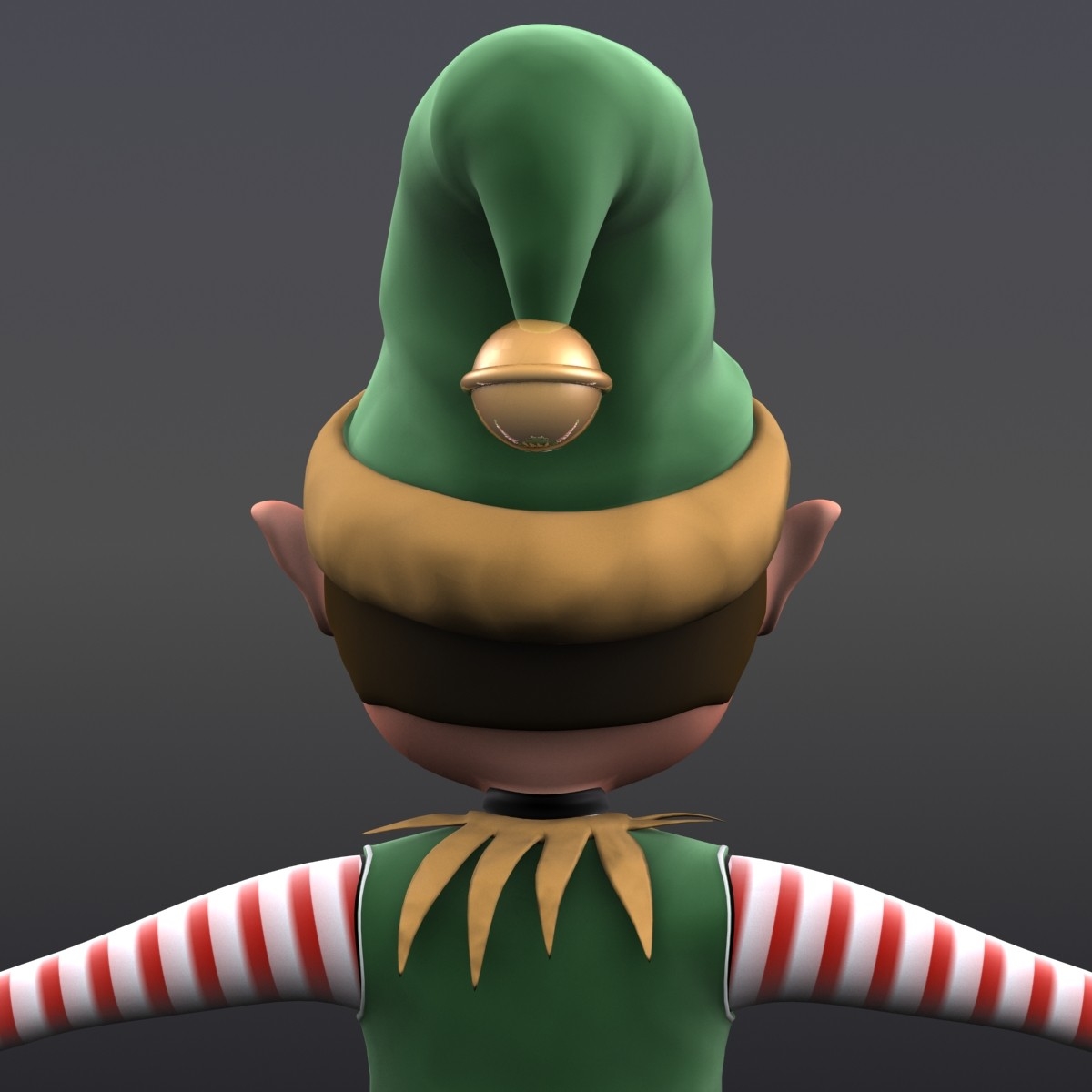 christmas elf 3d max