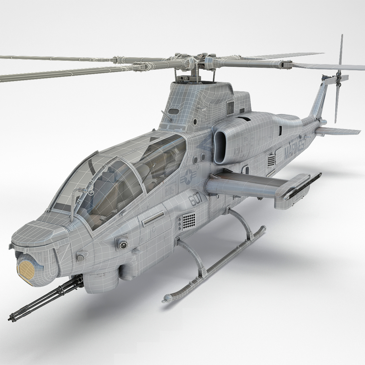 bell ah-1z viper 4 3d