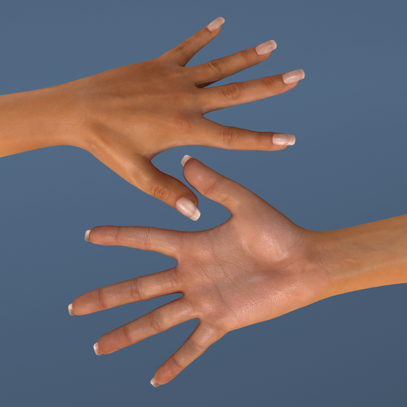 max realistic hand female
