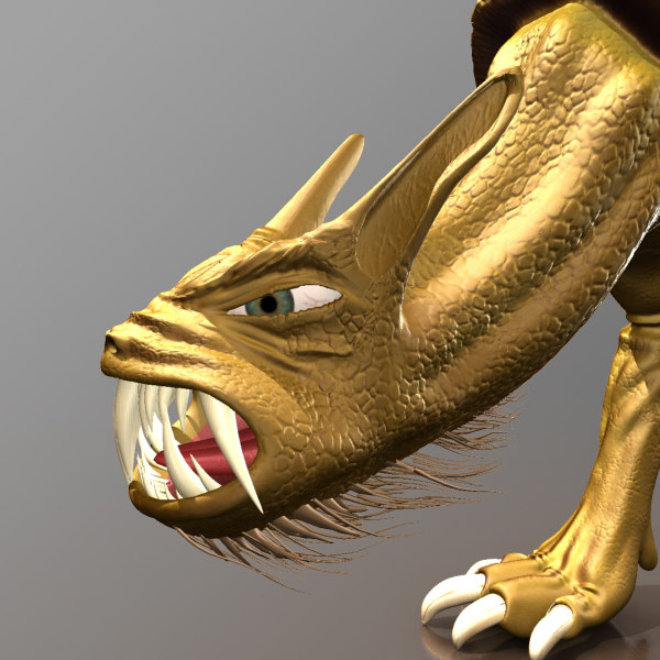 maya monster displacement