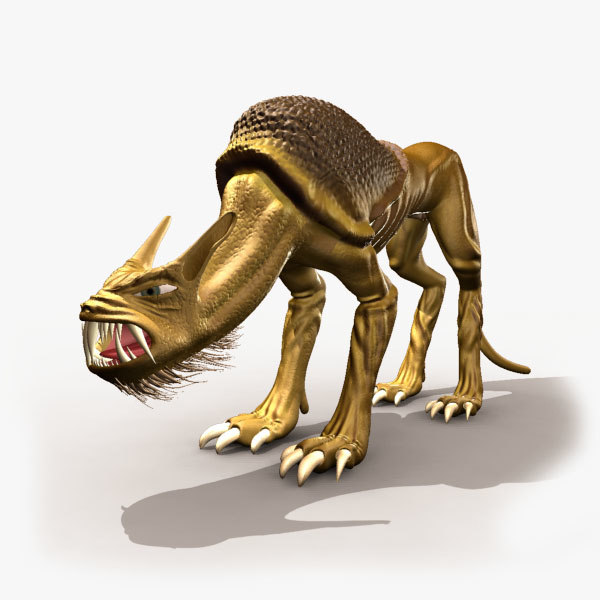maya monster displacement