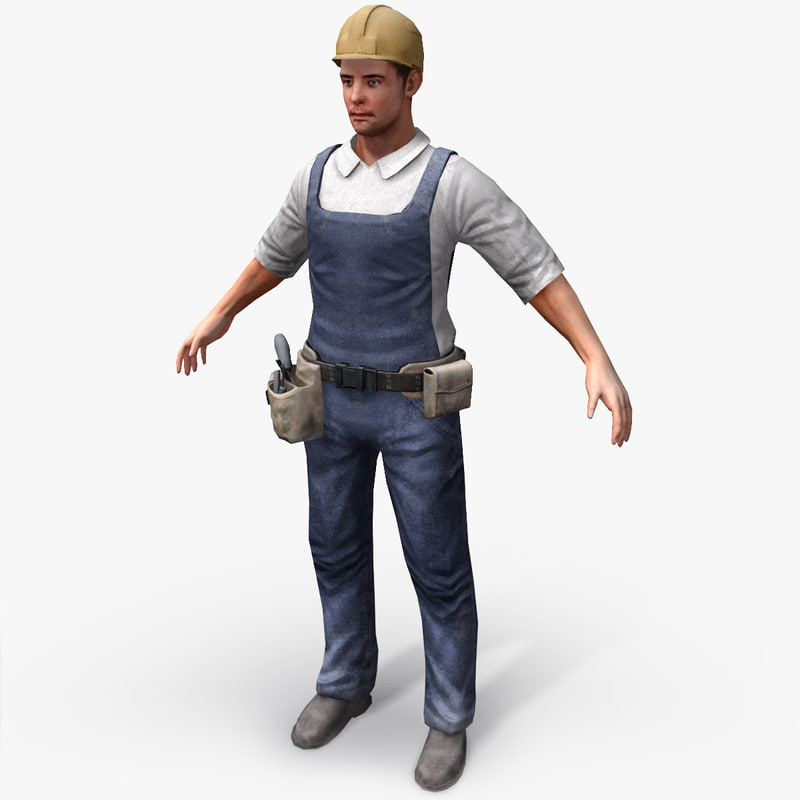 3d model worker real-time