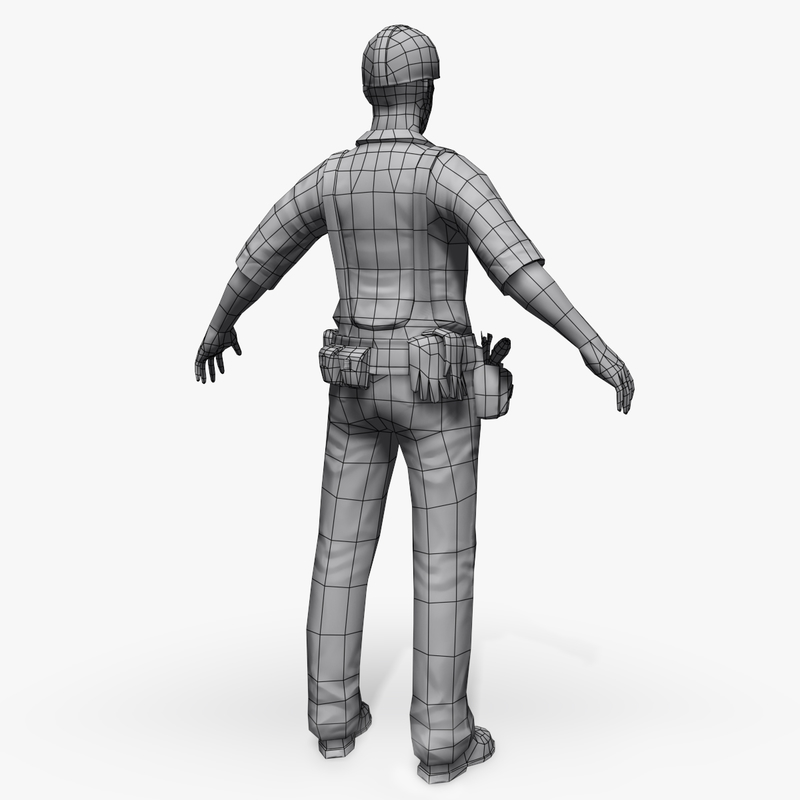 3d model worker real-time