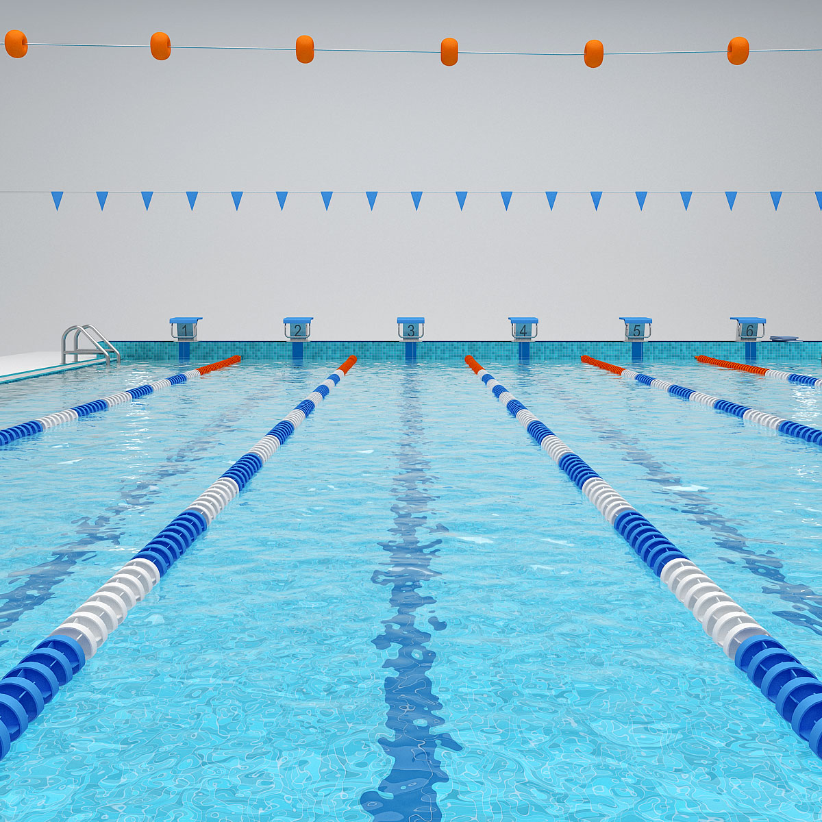 swimming pool 3d model