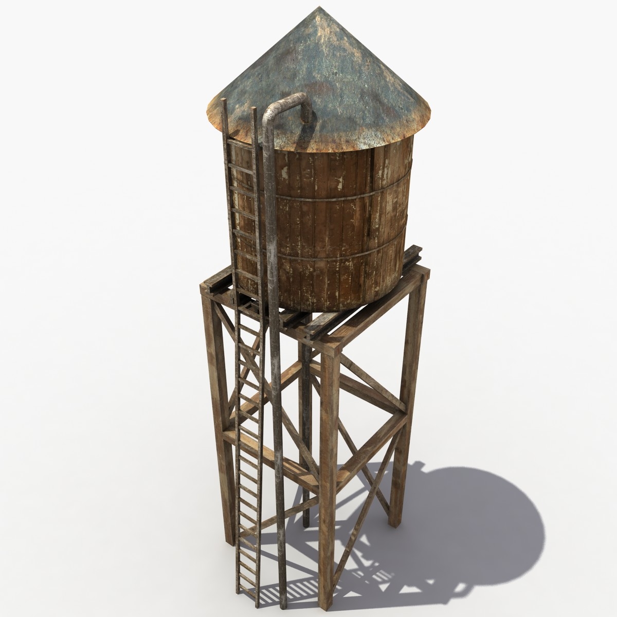 max wooden water tower
