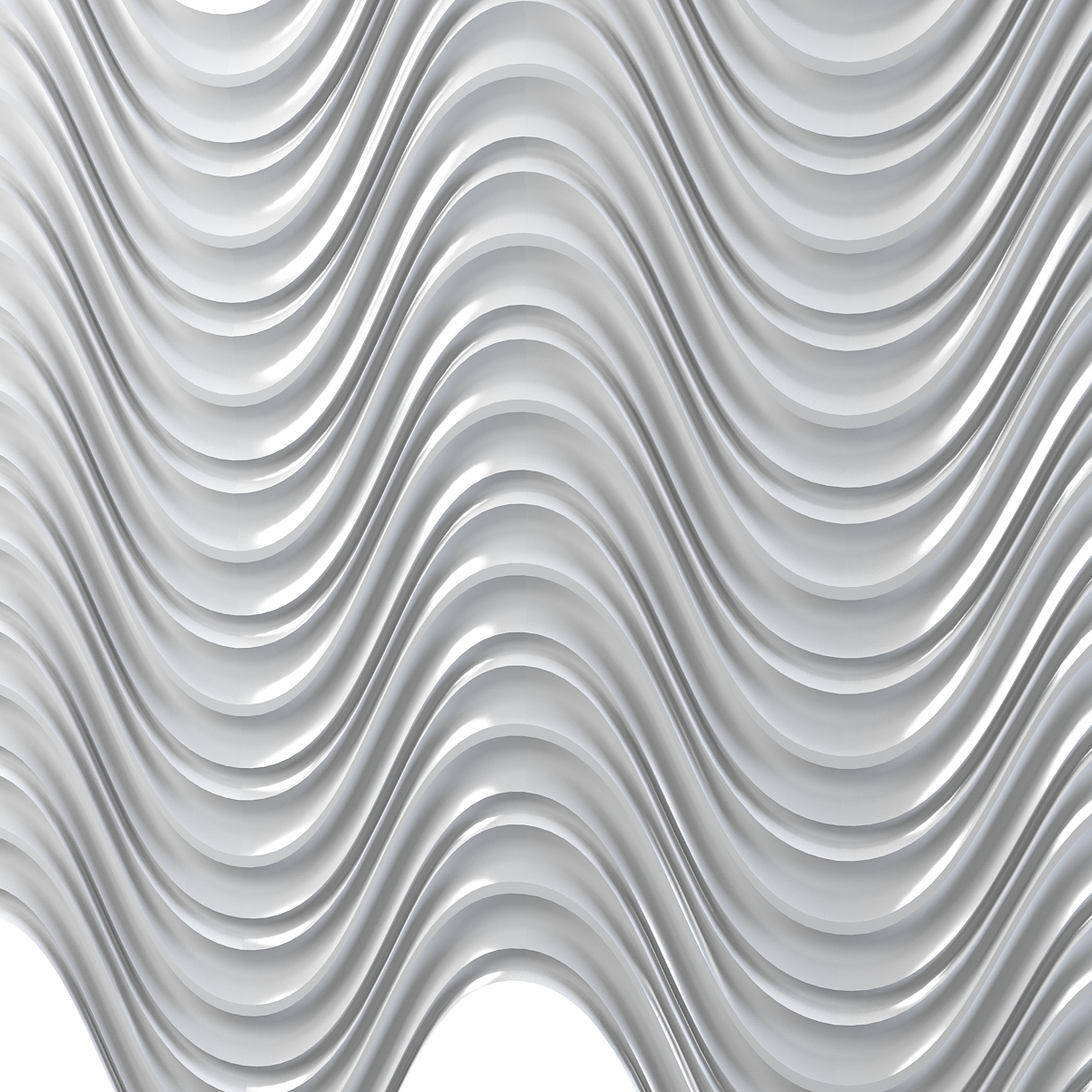 3d engraved wave wall