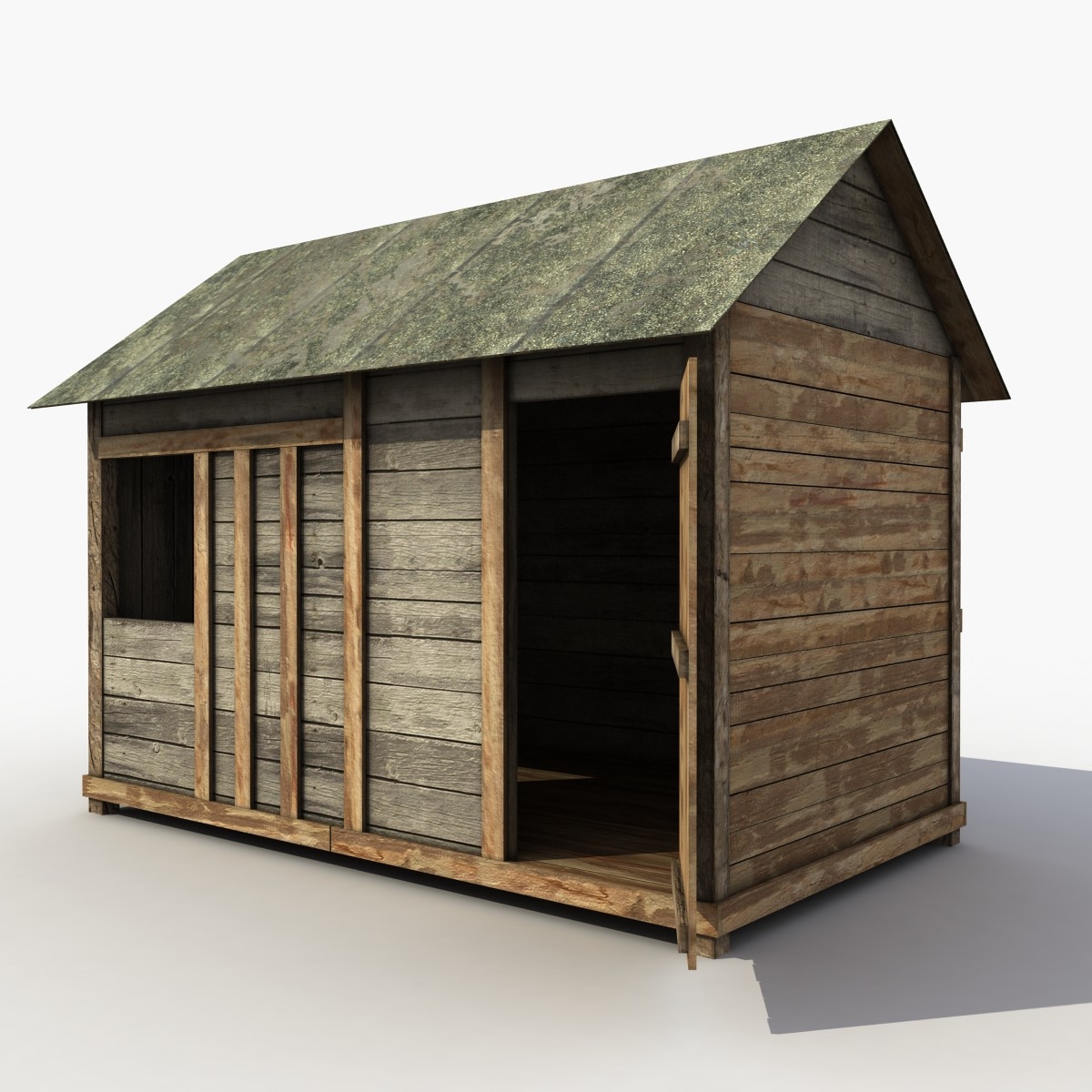 3d old barn model