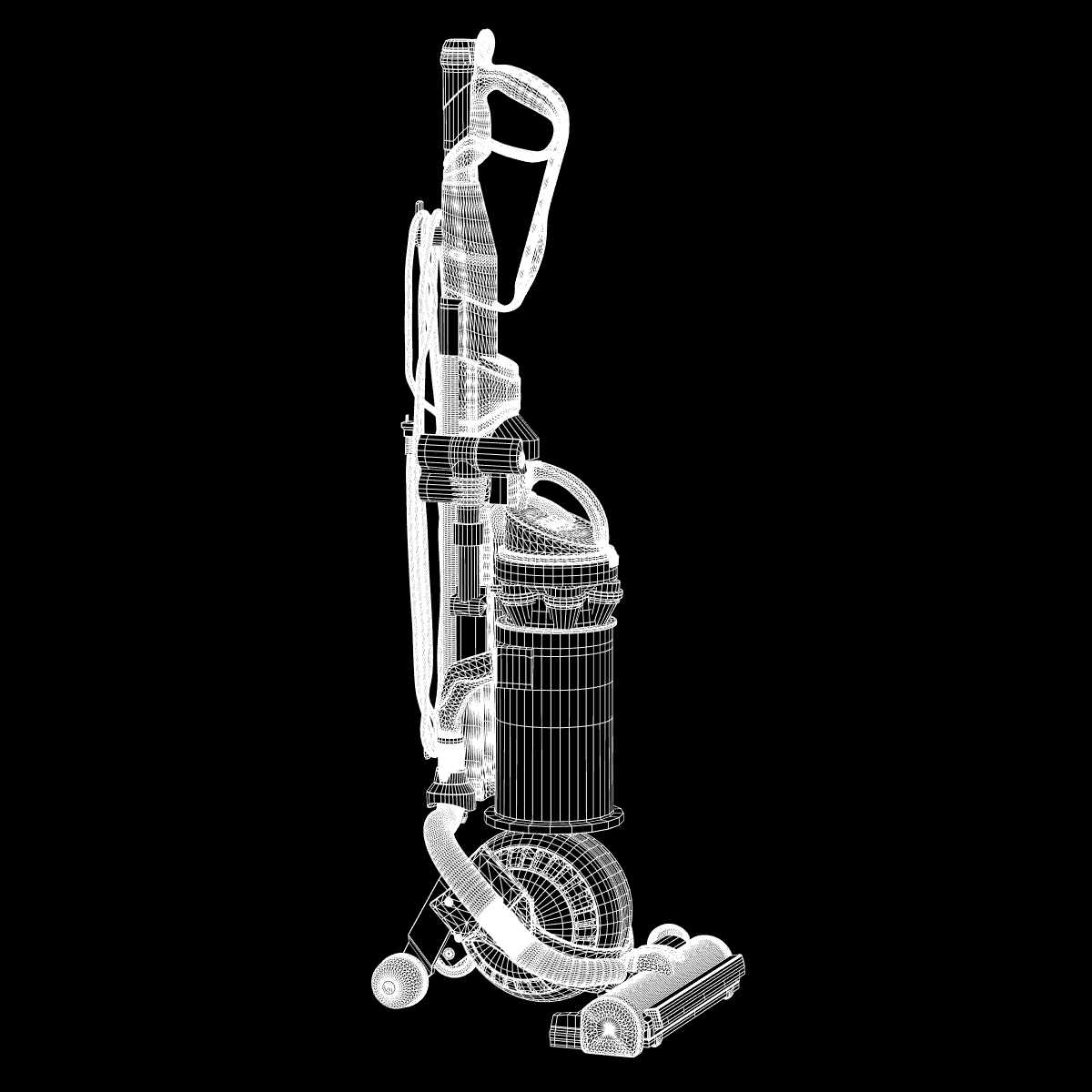 3d model of vacuum cleaner dyson dc24