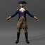 3d model george washington
