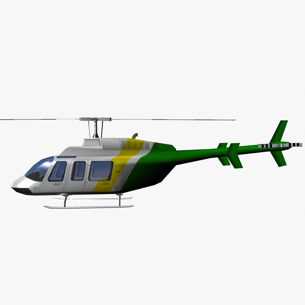 Helicóptero Bell Ranger 407 Modelo 3D - TurboSquid 718963
