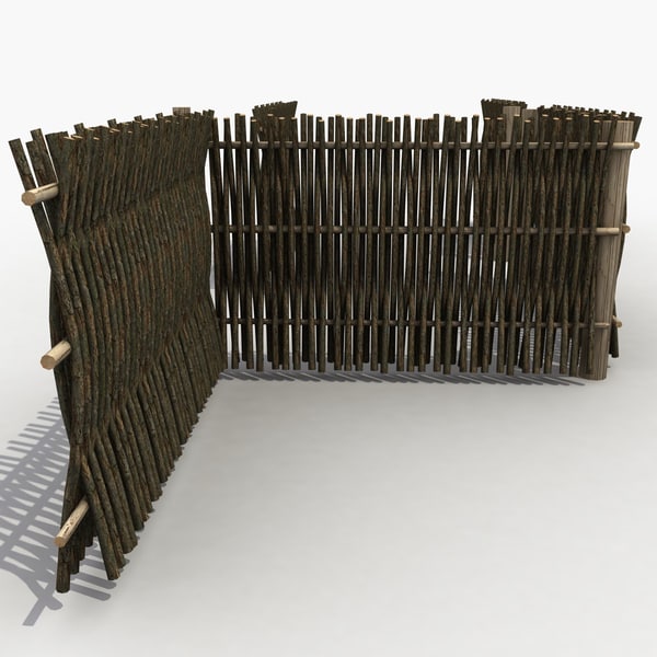 3d old fence