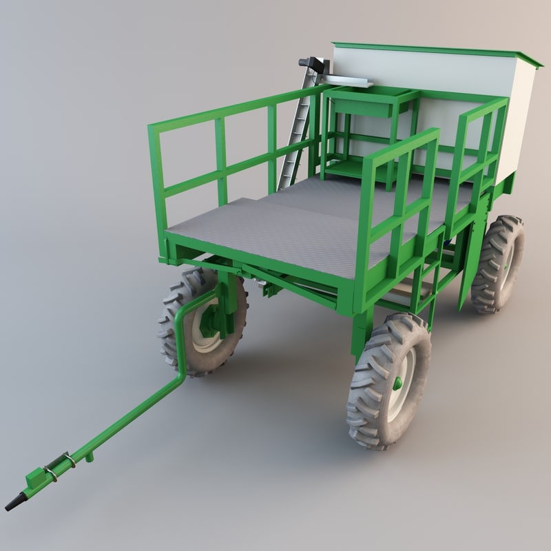 robotic strawberry harvester 3d 3ds